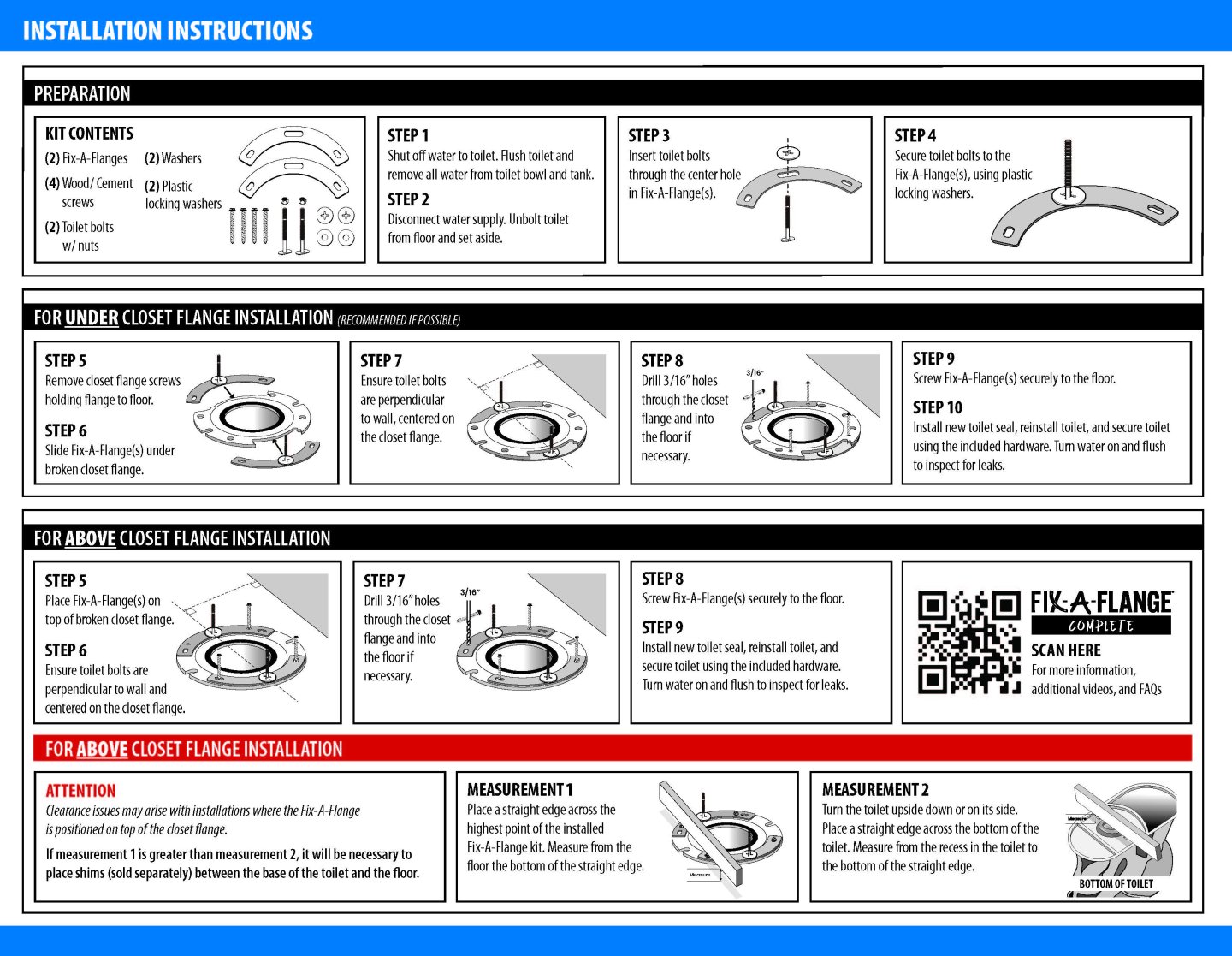 Fernco Fix-A-Flange Installation | Fernco - US Fernco Fix-A-Flange Installation | Fernco - US
